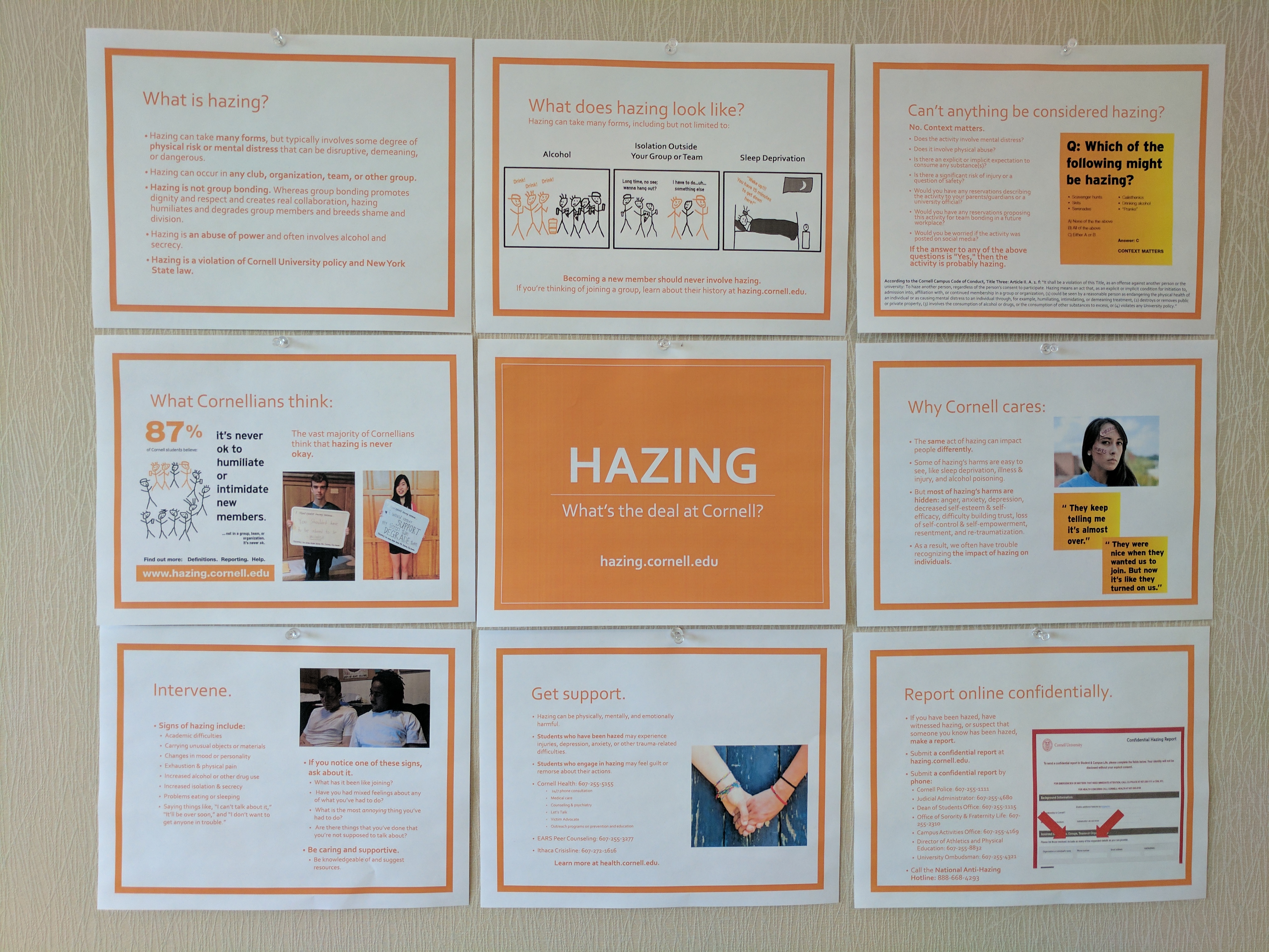 Bulletin Board Materials | Cornell Health